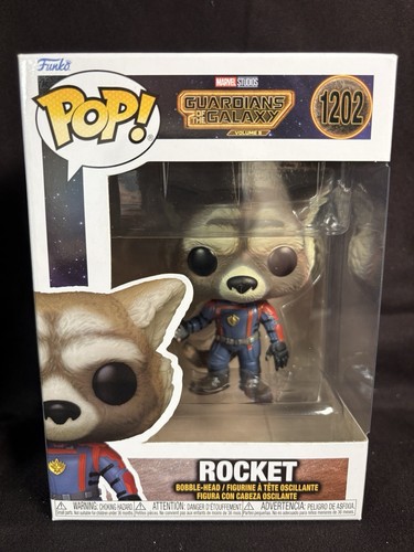 Funko Pop! Guardians Of The Galaxy Volume 3: Rocket #1202 - Protector ...