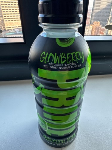 PRIME Glowberry Ultra Rare HOLO Limited Edition Hydration 1 BOTTLE NEW ...