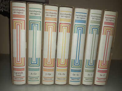 Enciclopedia Treccani Completa | Acquisti Online su eBay