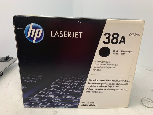 Genuine HP 38A Q1338A Black Toner Cartridge LaserJet 4200 Series OEM | eBay