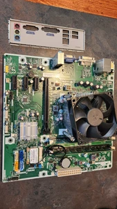 IPIS8-CU MBOARD FROM HP PAVILION HPE H8-1110 with CPU, 8GB MEMORY, WIFI ...
