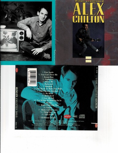 ALEX CHILTON - 19 YEARS: A COLLECTION OF (CD 1991) *19 TRACKS ...