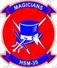 STICKER USN HSL 35 MAGICIANS | eBay