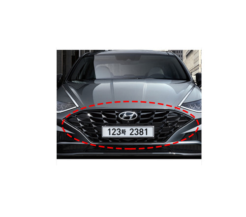 Genuine GRILLE ASSY-RADIATOR 863A0L1380 863A0-L1380 for Hyundai Sonata ...