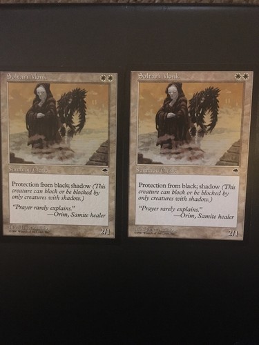 Magic The Gathering MTG - Tempest - Soltari Monk x2 | eBay