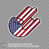 Shocker USA United States Flag Sticker Vinyl Decal American Car Sticker ...