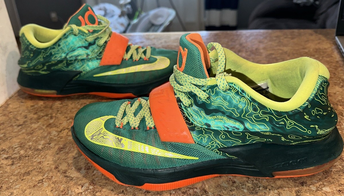 Nike Kd 7 Mystic Greenlight Bonegum Light Brown