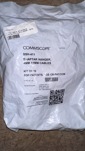 COMMSCOPE SSH-411 SNAPTAK HANGER 4-11 MM CABLES KIT OF 10 | eBay