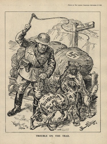 Rare WW2 BRITISH Cartoon: RUSSIAN FRONT Dogs of War: BULGARIA Romania ...