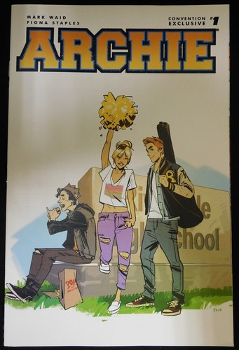 ARCHIE 1 VOL.2 CONVENTION EXC VARIANT COMIC FIONA STAPLES MARK WAID ...