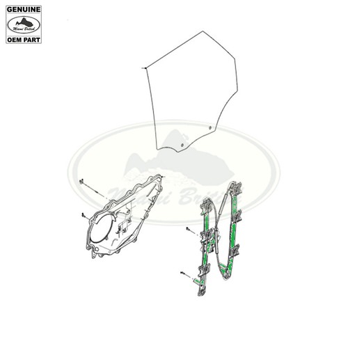 LAND ROVER REAR WINDOW REGULATOR RH RIGHT DISCOVERY 5 LR153959 OEM | eBay