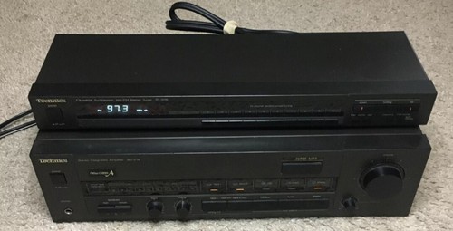 Technics SU-V76 Stereo Integrated Amplifier Receiver AND Technica ST-S76 Tuner | eBay