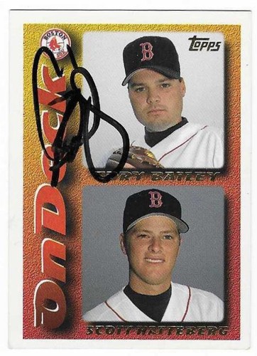 CORY BAILEY 1995 TOPPS AUTOGRAPHED SIGNED # 632 BOSTON RED SOX | eBay
