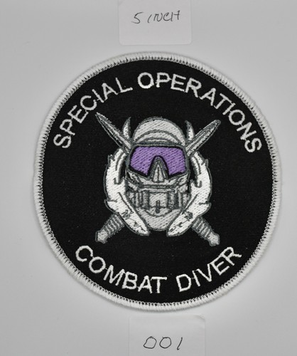 001-Special Operations Combat Diver 5 inch Patch | eBay