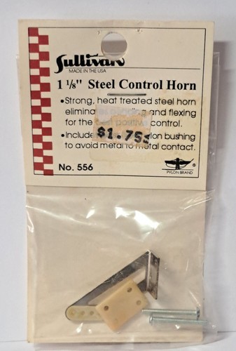 Sullivan RC Plane Original Replacement Part #556 1-1/8" Steel Control ...