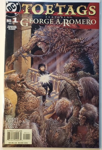 Toe Tags Featuring George Romero #1 DC Comics Zombie Apocalypse NM+ | eBay