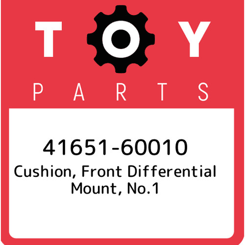41651-60010 Toyota Cushion, front differential mount, no.1 4165160010 ...