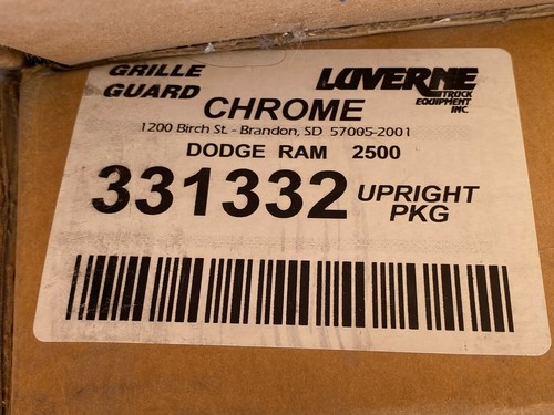 Luverne 331332 Tubular Grille Guard Upright Package Fit RAM 2500 3500 ...