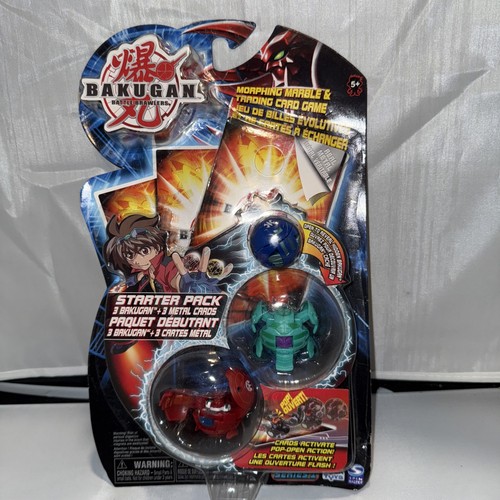 Bakugan Battle Brawlers Series 1 Starter Set Pyrus Gorem Ventus Manion ...