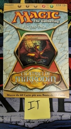 1x Scars of Mirrodin: Intro Pack: Relic Breaker: Italian New Sealed ...