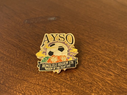 AYSO Pin Region 178 Honolulu Region Region Of the Year 2003 | eBay