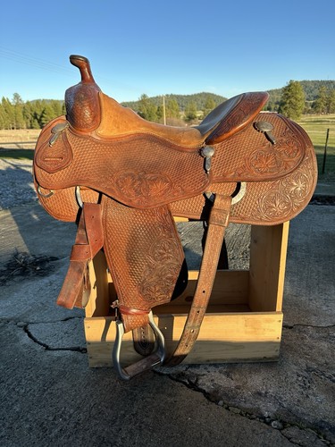 Horse Tack - 16” Cowhorse Equipment Tim Piland All Around Western ...