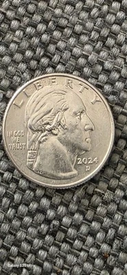 RARE 2024 D Error Rev. P. Murray Hope Quarter, In Cod We