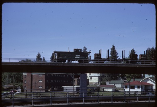 BH.DDB1.BN325 Original Slide Burlington Northern Caboose #10430 at ...