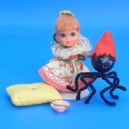 Vintage Liddle Kiddles LIDDLE MIDDLE MUFFET Storybook Doll Mattel 1960s ...