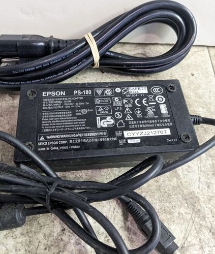 Epson PS-180 AC Adapter Power Supply M159B Printers C8255343 TM-T88V ...