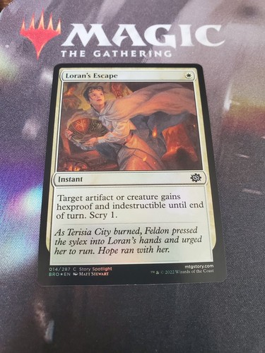 Mtg. Loran's Escape - Foil. The Brothers' War. Pack Fresh | eBay