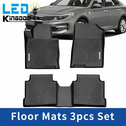 3Pcs Floor Mats Set For 2016-2020 Kia Optima 2015-2019 Hyundai Sonata ...
