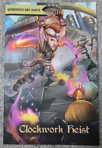 Dungeon in a Box Wondrous One Shots Clockwork Heist adventure level 6 - 7 D&D 5E | eBay