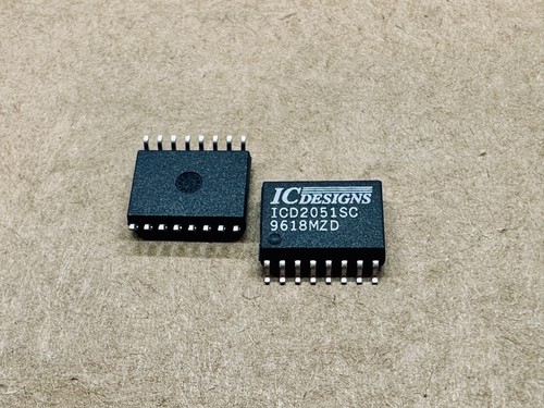 ICD2051SC IC Designs Dual Programmable Clock Oscillator 16-Pin SOIC 5V ...