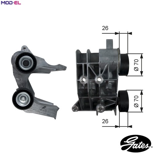 BELT TENSIONER VRIBBED BELT T36107 FOR FORD FUSION IKON FIESTA/Van KA ...