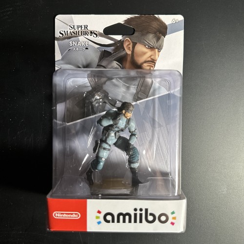 Solid Snake Super Smash Bros. Series amiibo Nintendo Switch Wii U 3DS ...
