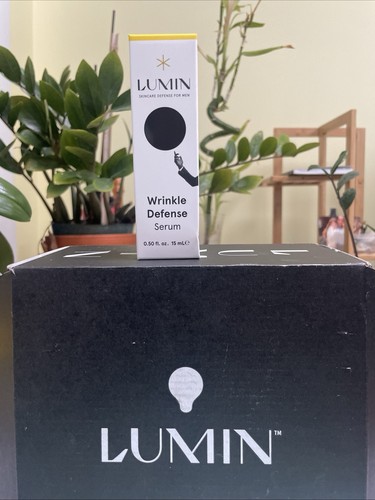 Lumin Skincare Men Wrinkle Defense Serum Vitamin C Pomegranate 0.5 oz ...