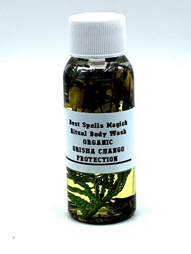 Orisha CHANGO "PROTECTION" Spiritual Organic Wash & Bath Best Spells ...