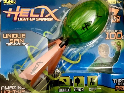New!!! Helix Light Up Spinner Football for Perfect Spiral ZG558 2A | eBay