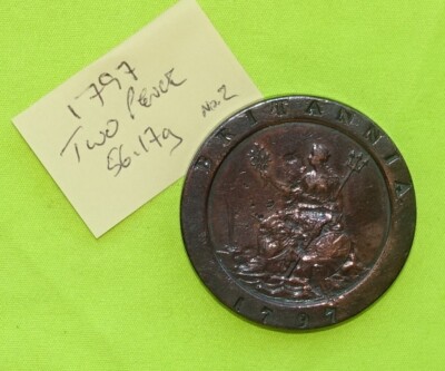 King George III 1797 Copper Cartwheel | Grelly UK