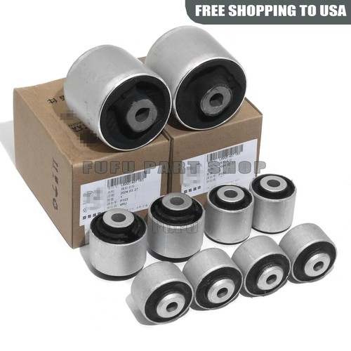 10X OE Front suspension control arm bushings kit for Audi A4 A5 Q5 A6 ...