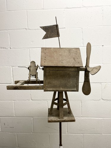 Rustic Primitive Hand Made Wood American Folk Art Outdoor Barn ...