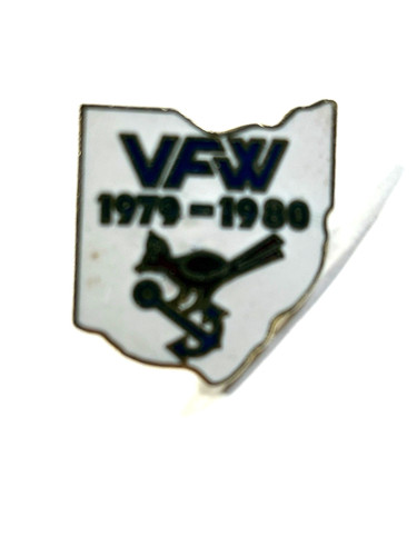 Vintage VFW 1979-1980 Lapel Pin | eBay