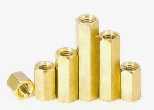 UNC 6#-32 Brass Hex Nut Hexagon Long Rod Coupling Connector Stud | eBay
