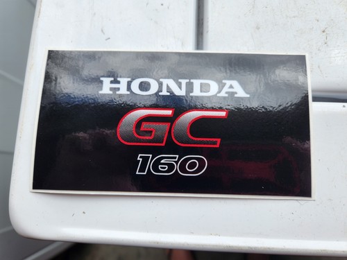 HONDA GC160 EMBLEM DECAL STICKER 87101-ZL8-000 | eBay
