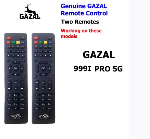 GAZAL 999I PRO 5G Genuine Original Remote Control Receiver– Ready to ...