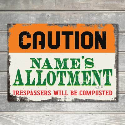 Allotment Sign for sale | eBay