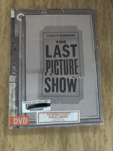 The Last Picture Show (Ex Library Criterion Collect. 2 DVDs) Peter ...
