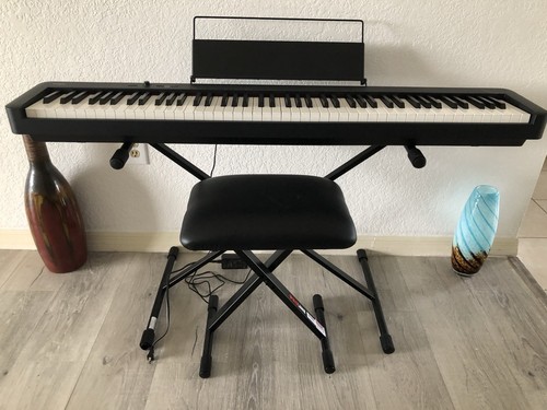 Casio CDP-S110 Compact Digital Piano Black With Stand And Bench | eBay