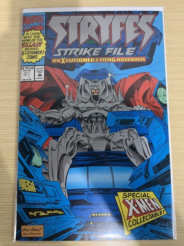 Stryfe's Strike File #1 (Marvel Comics January 1993) | eBay